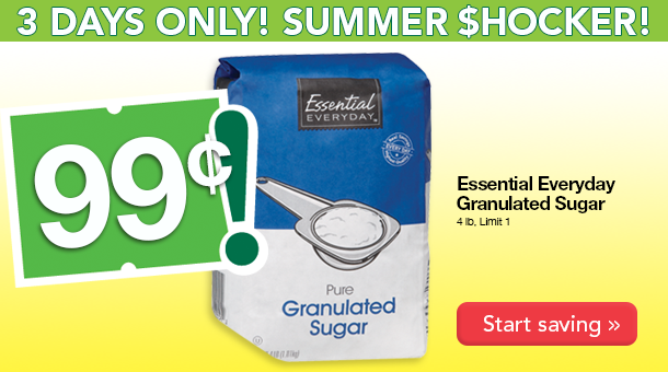 Farm Fresh Essential Everyday Granulated Sugar Just 99¢ - The Coupon ...